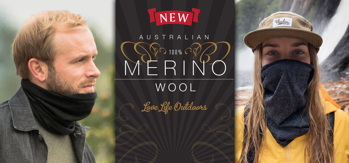 100% Australian Merino Wool Tubular Headwear | HEADSOX | Australia ...
